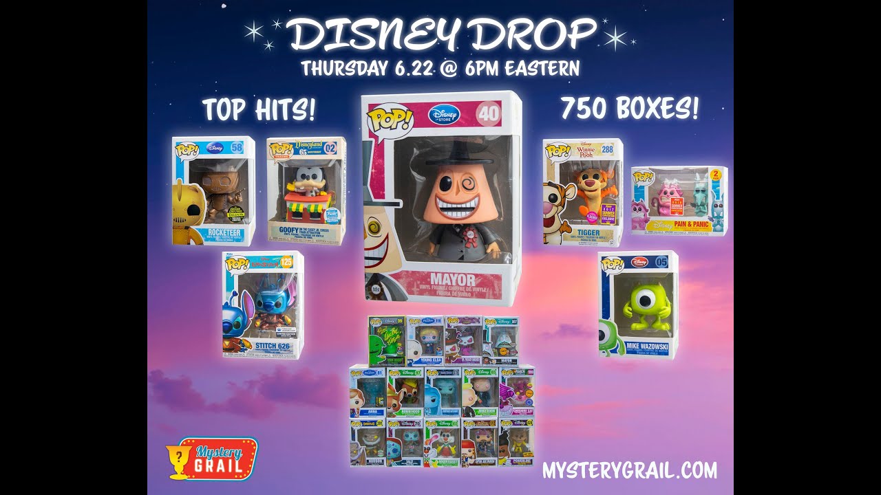 Disney Mystery Grail Unboxing! June 2023 - YouTube