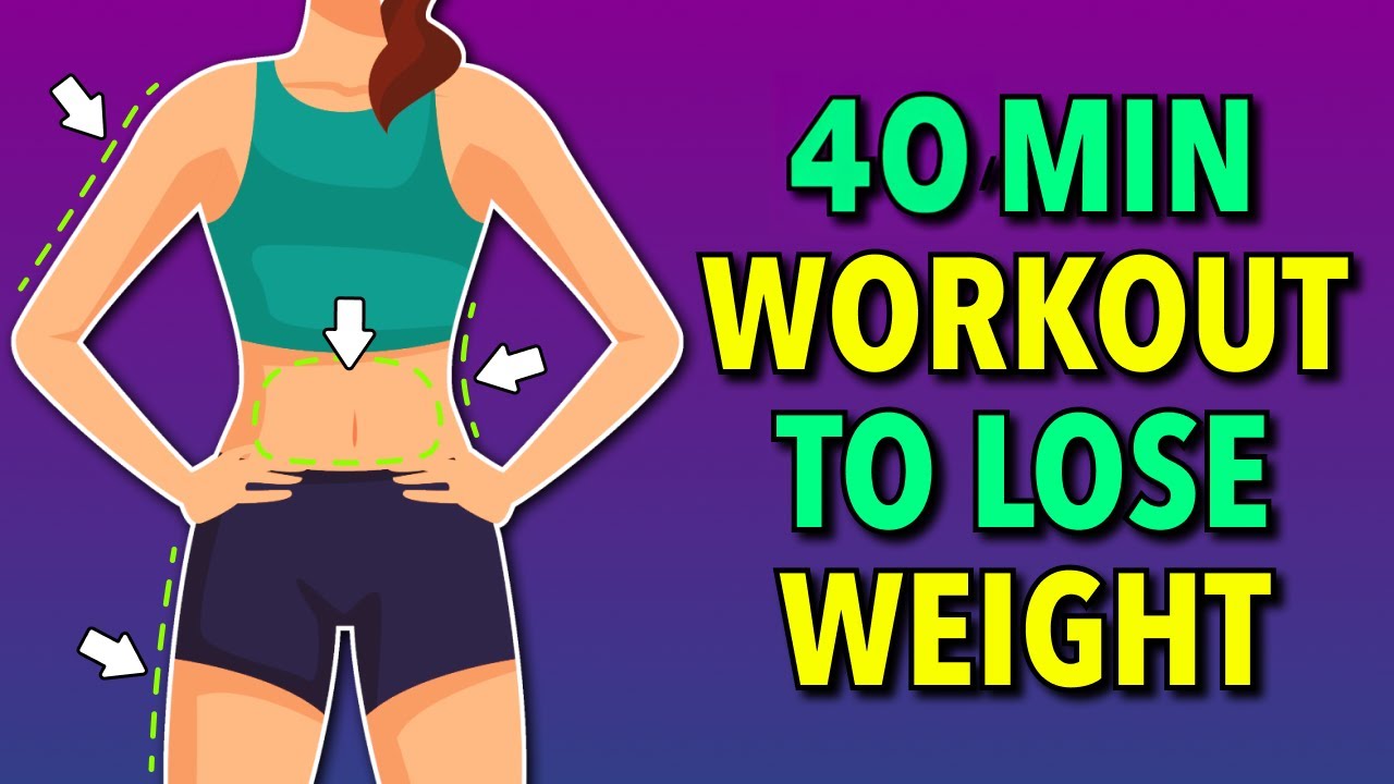 40-Min Comprehensive Full Body Weight Loss Exercise Routine - YouTube