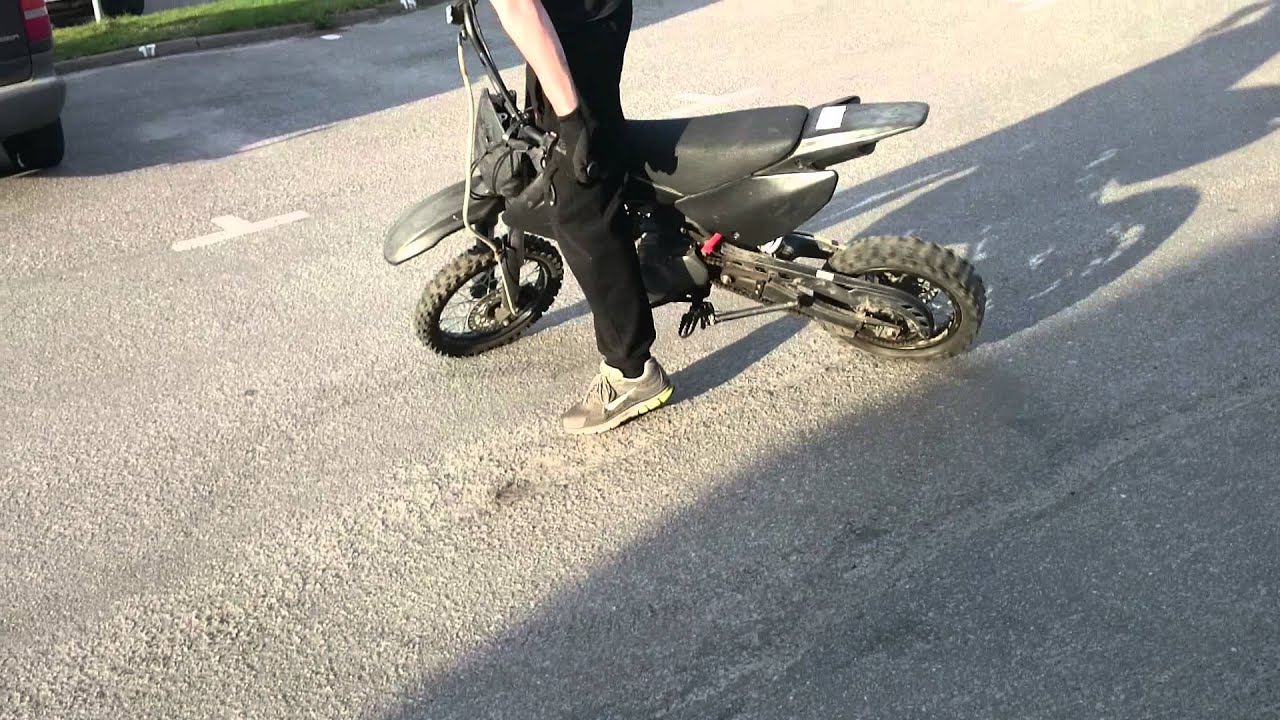 Funny motocross burnout fail - YouTube