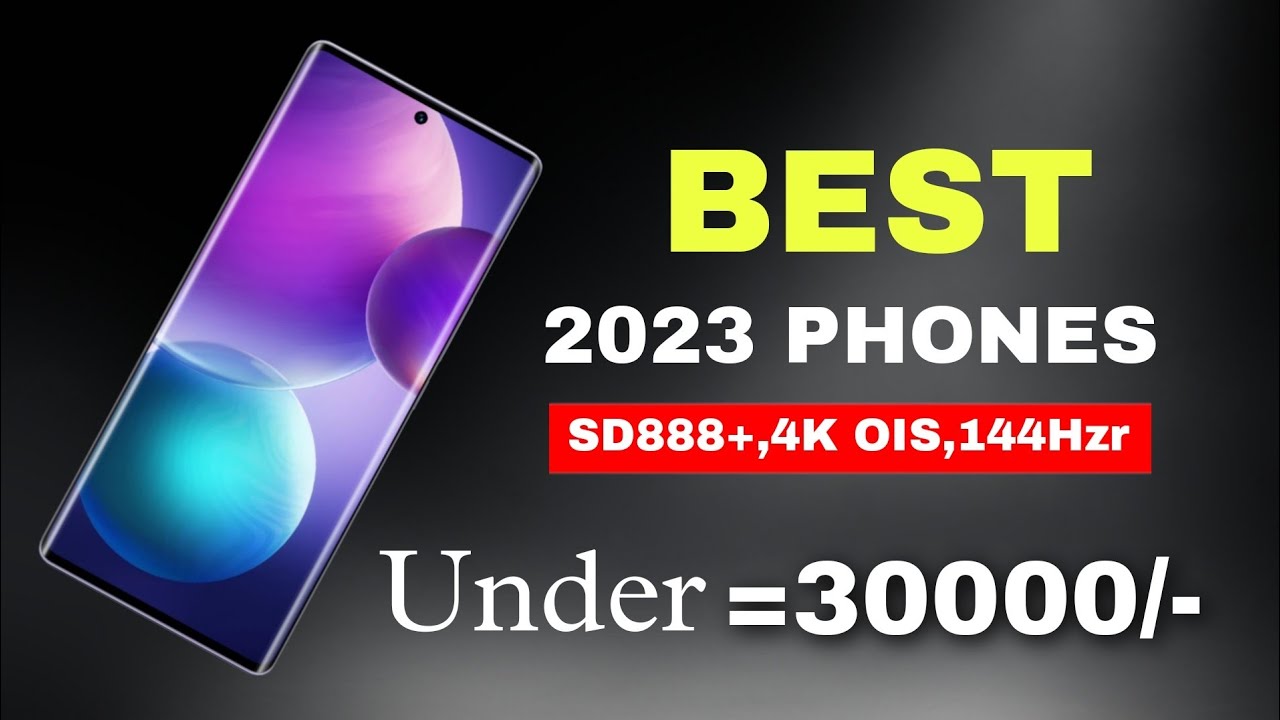 Top 3 Best 5G Smartphone Under 30000/- | SD888+ | sAmoled Display+ ...