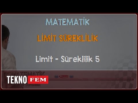 YGS-LYS MATEMATİK - Limit - Süreklilik 5
