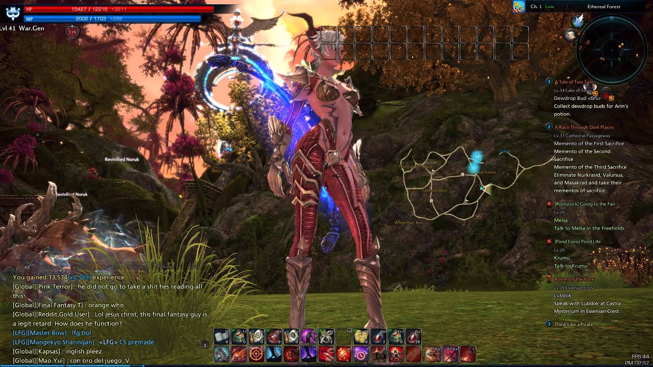 Tera 4k resolution fps bench GTX 970 golden edition msi - YouTube