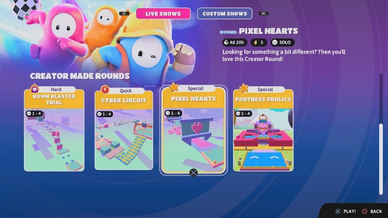 NEW FALL GUYS SS4 UI & BACKGROUND - YouTube