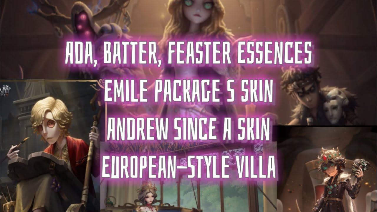 Ada's Essence skin, Patient's S skin, Andrew's A Skin, New Room ...
