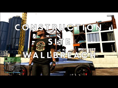 GTA V - Construction Site Wallbreach - Downtown Los Santos - YouTube