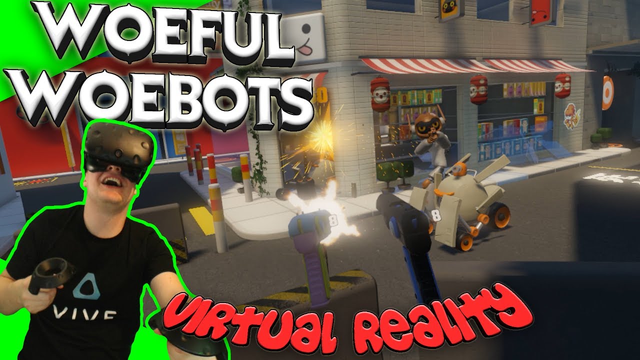 Woeful Woebots - J.A.W.S. !! [Let's Play][Gameplay][German][HTC Vive ...