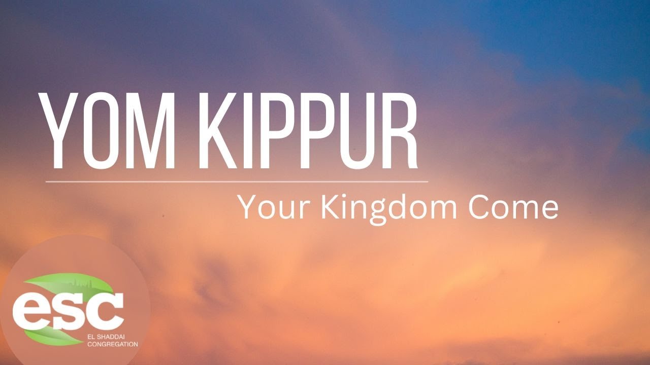 ESC Erev Yom Kippur Service (Day of Atonement) 2022 - YouTube