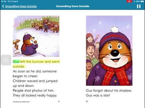 Groundhog goes outside - YouTube