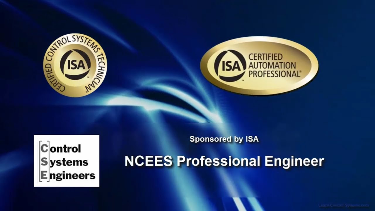 Video 17 - Control Systems Review - Certifications and License - YouTube