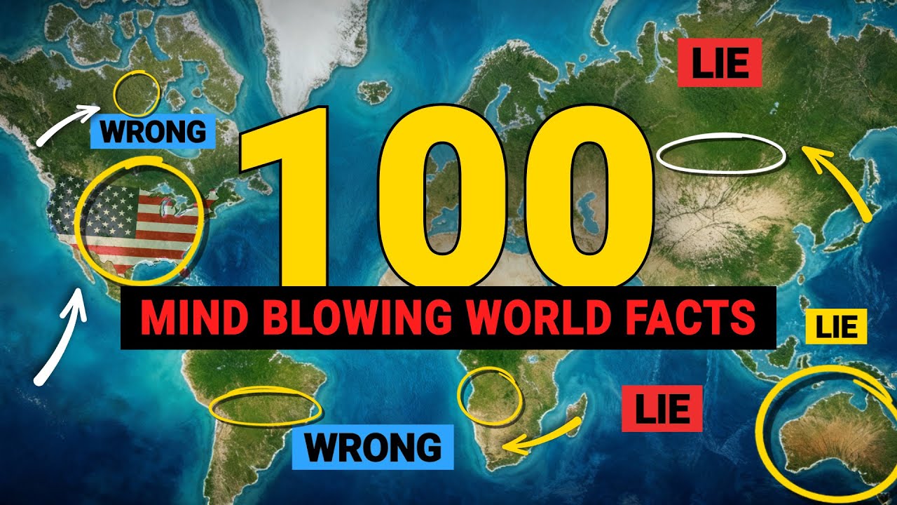 100 Crazy Geography Facts That Will Blow Your Mind - YouTube