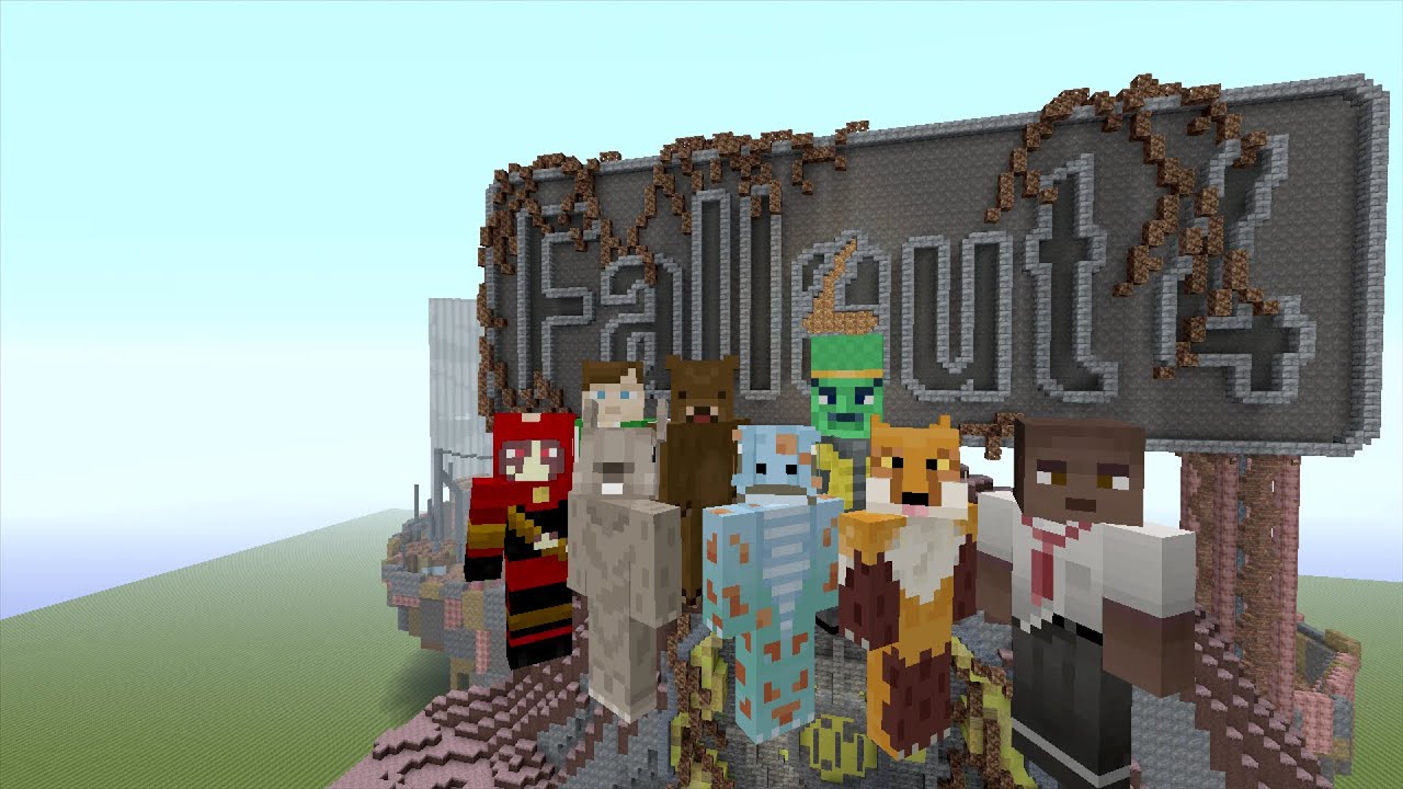 Minecraft XBOX Fallout 4 hide and seek! - YouTube