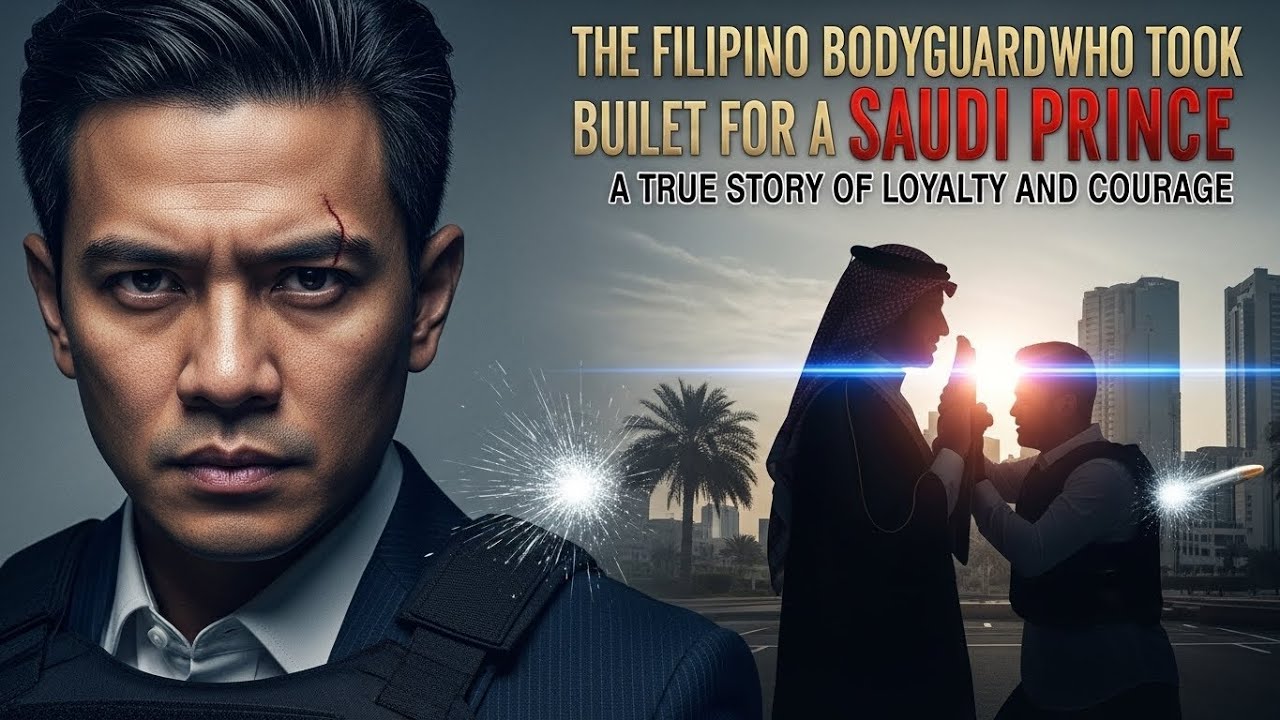 The Filipino Bodyguard Who Took a Bullet for a Saudi Prince — A True ...