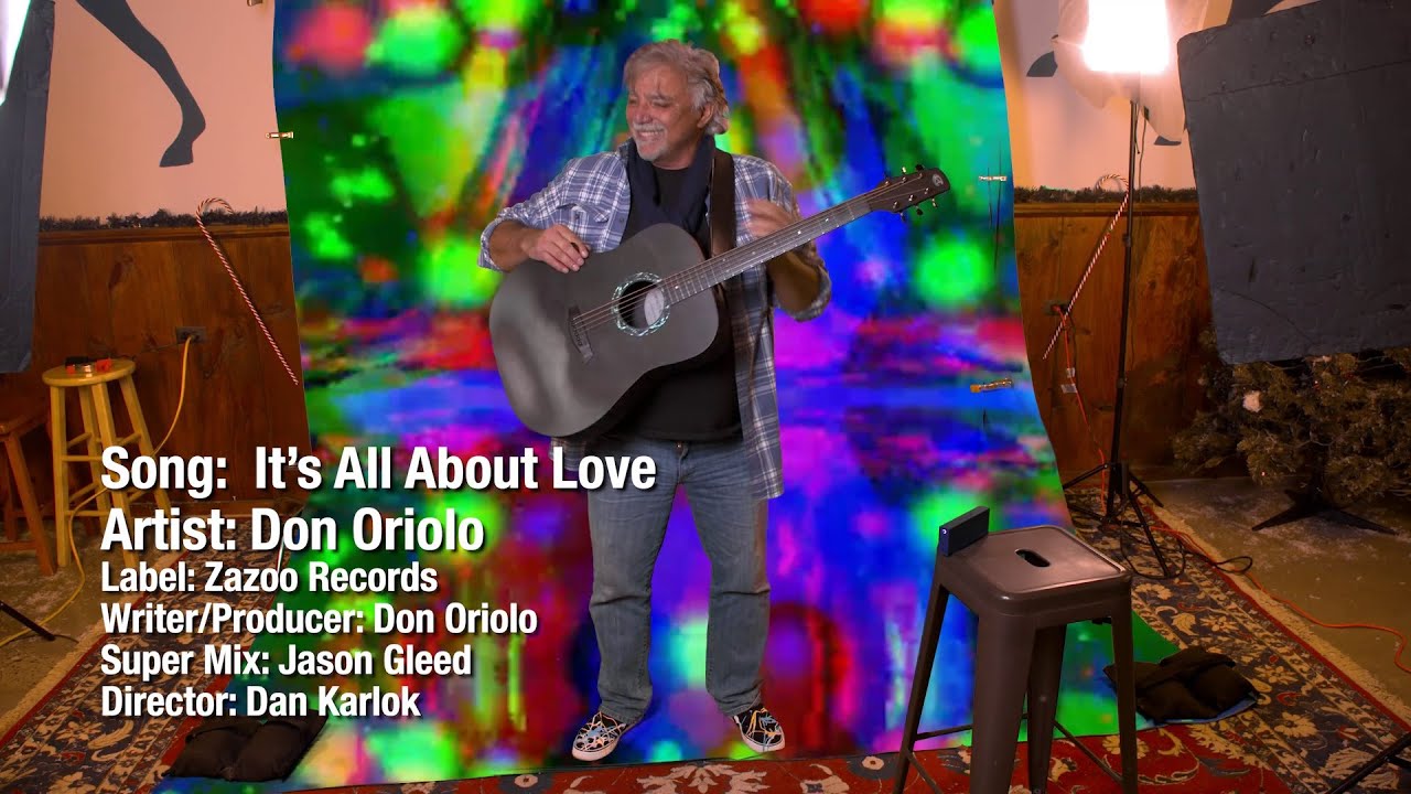 Don Oriolo — It's All About Love - YouTube