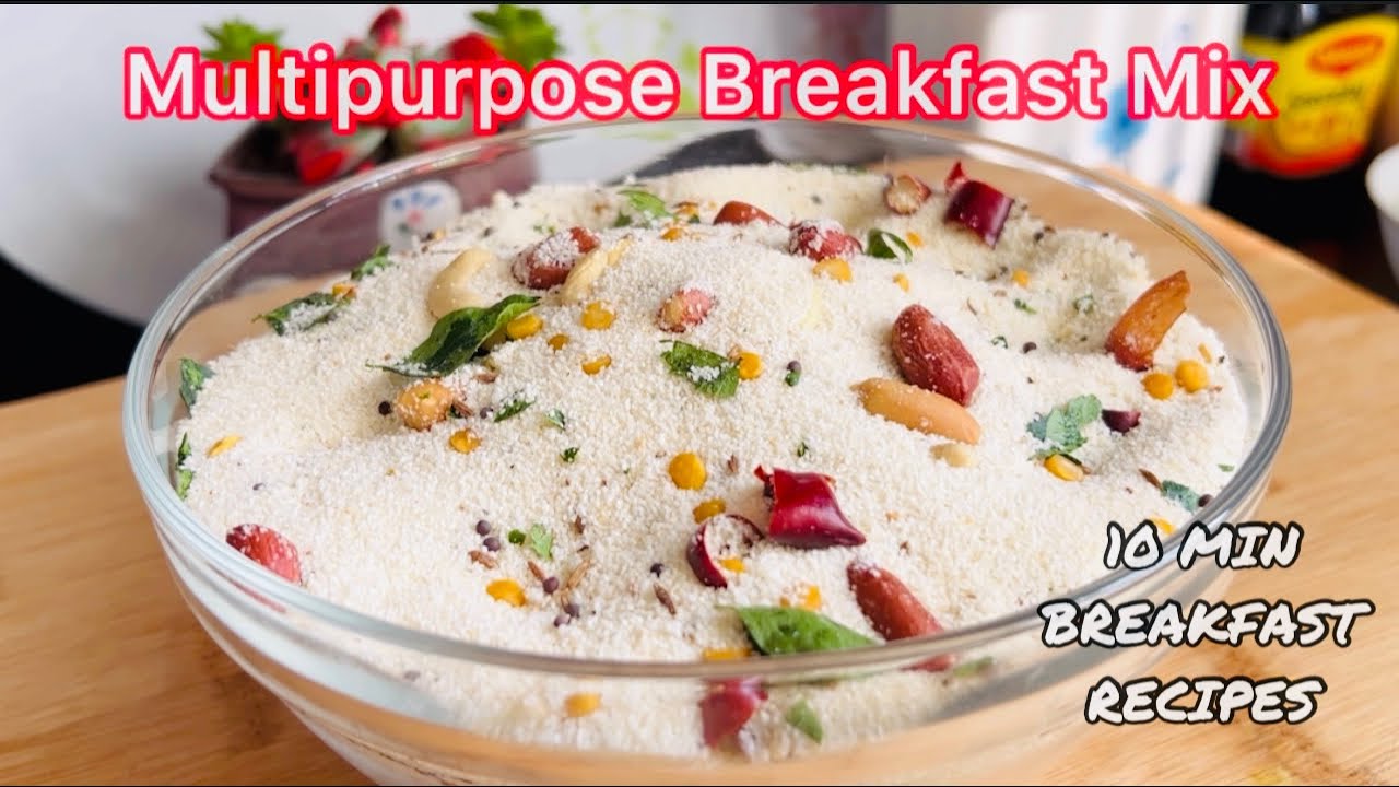 Instant Multipurpose Breakfast Premix / 10 Plus Breakfast Recipes ...