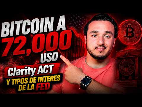Mercado Crypto en caída: ¿Qué pasó con la Clarity Act?
