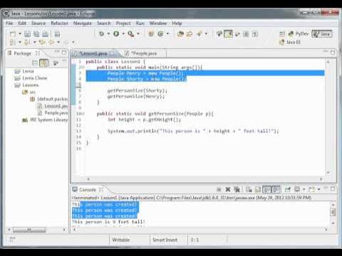 Java Tutorials 17: Constructors! - YouTube