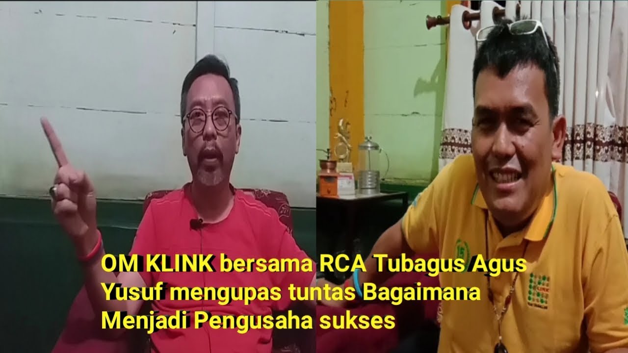 Tips jadi "PENGUSAHA" atau ilmuan by RCA Tubagus Agus Yusuf - YouTube