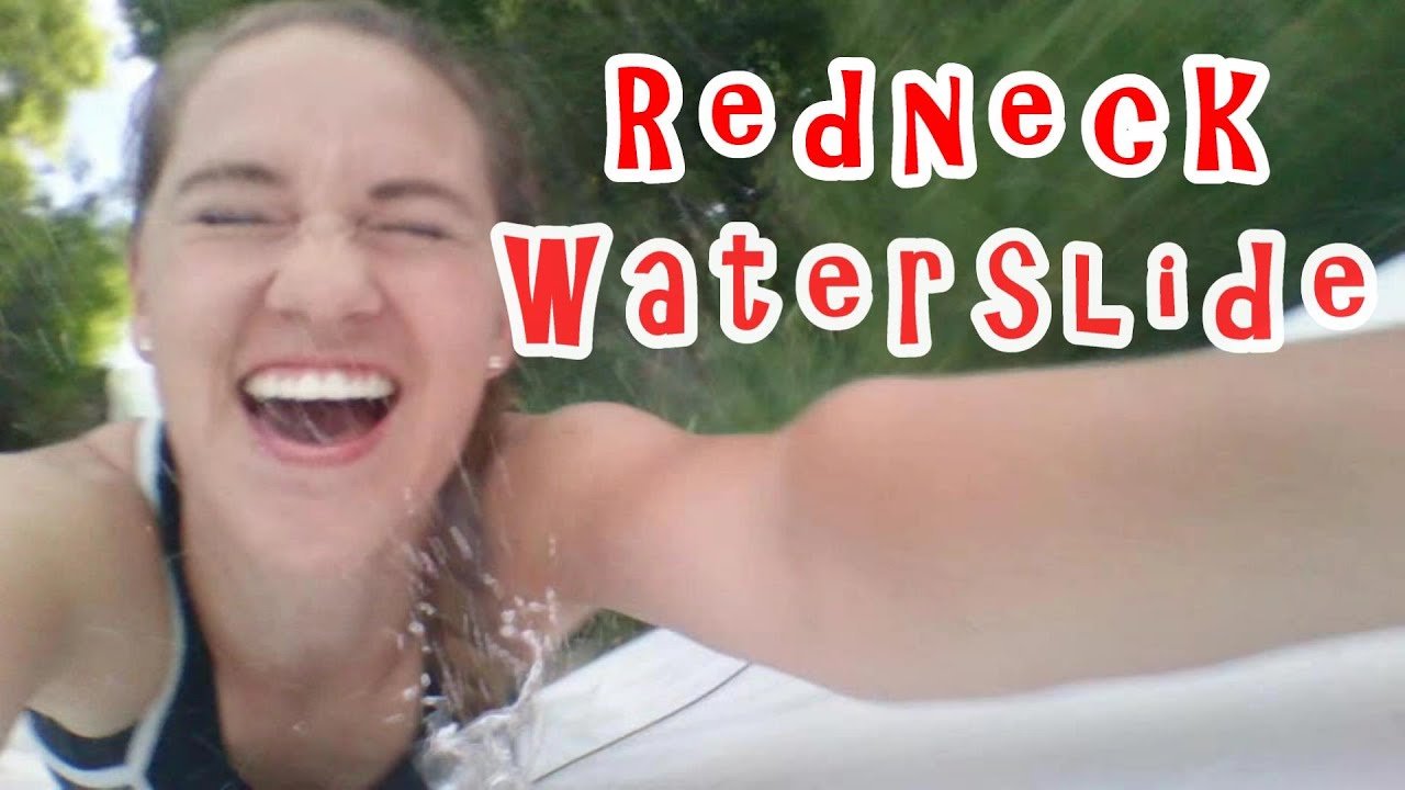 Redneck Water Slide - YouTube