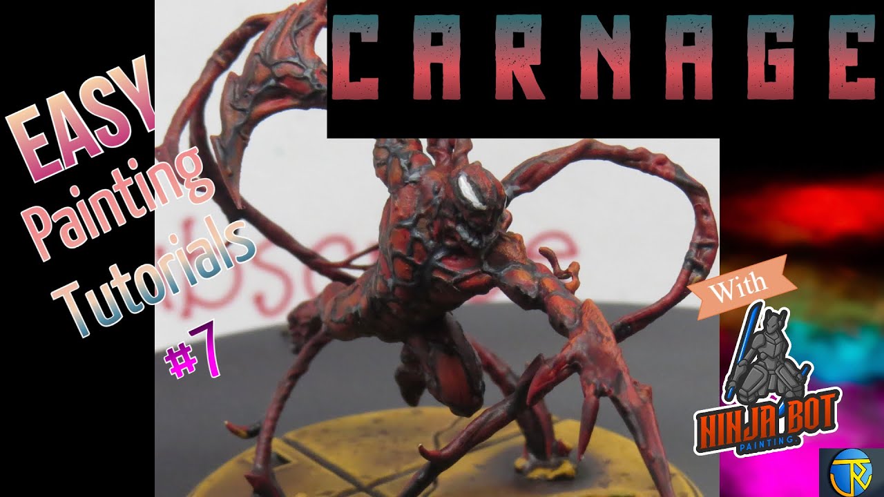 Easy Painting Tutorial #7 Marvel Crisis Carnage - YouTube