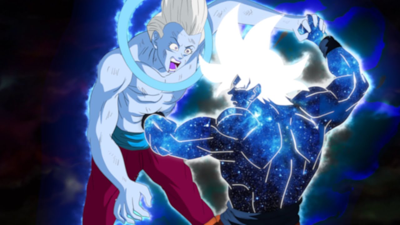 Goku level red reaches his Evil form in the Dark Realm - YouTube