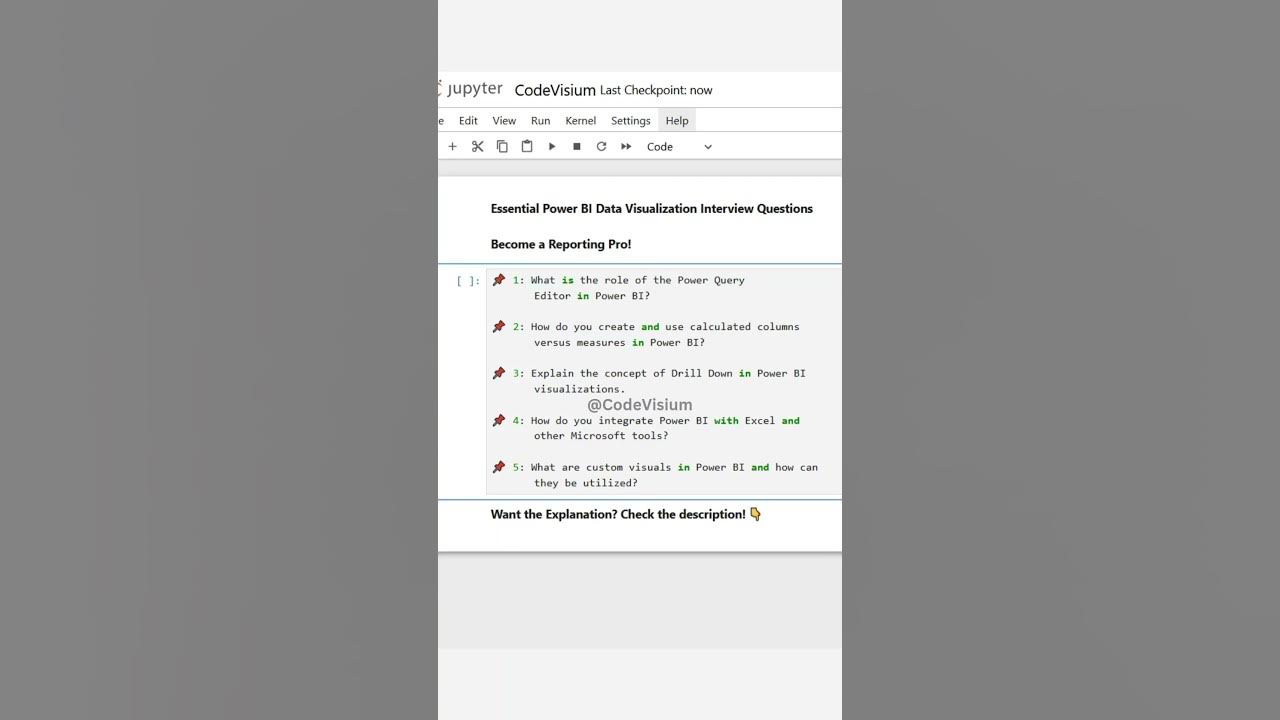 🔥 Essential Power BI Data Visualization Interview Questions & Answers ...