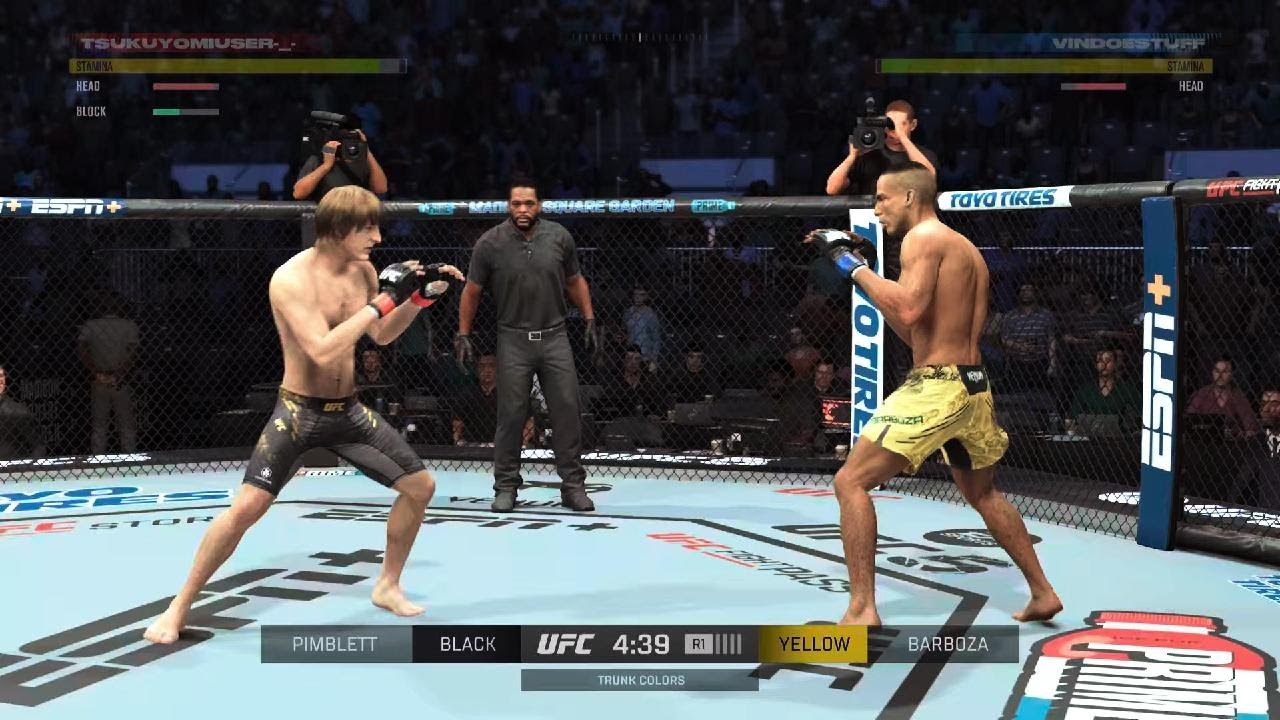 UFC 5 First crazy fight in a trilogy - YouTube