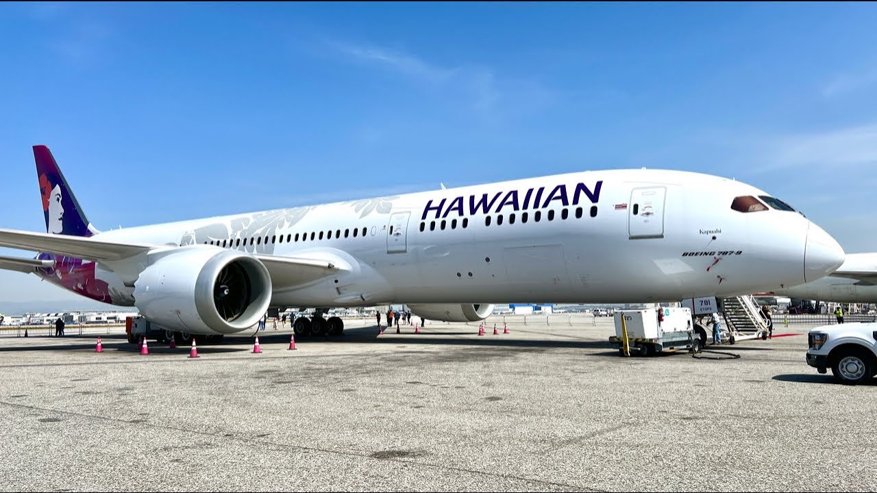 Hawaiian 787-9 Dreamliner Tour - YouTube