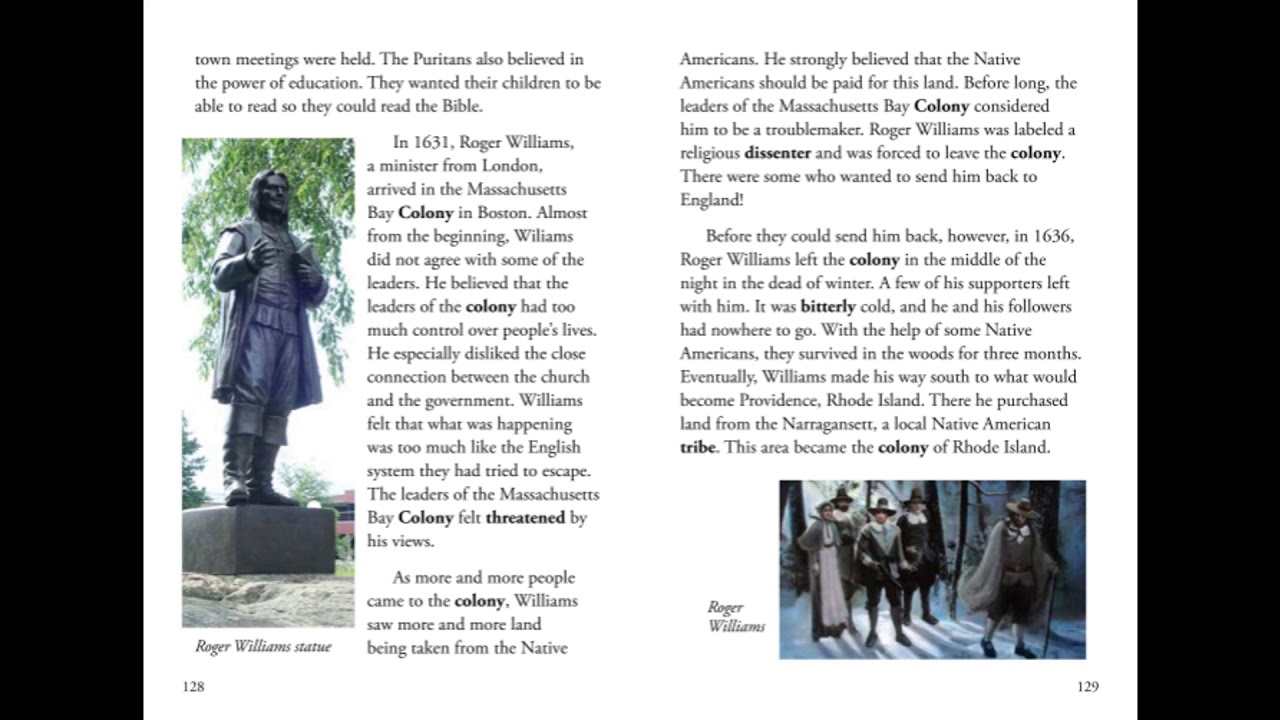 Unit 10 Chapter 12: Religious Dissent and the New England Colonies ...