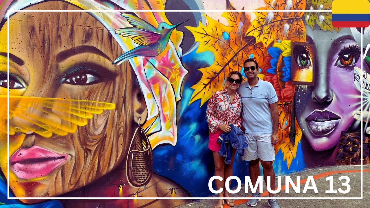 MEDELLÍN PART 2: COMUNA 13 & GRAFFITI TOUR - YouTube