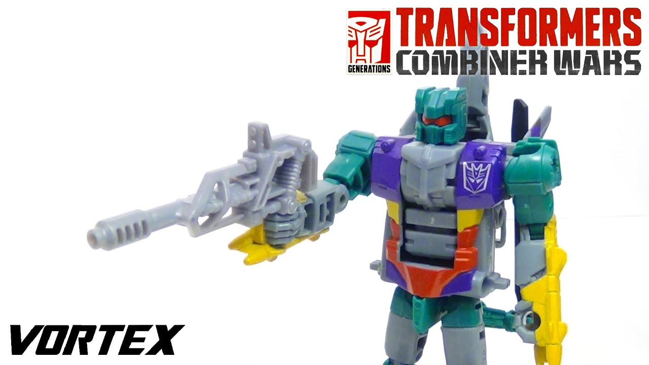 Transformers Combiner Wars Deluxe Vortex - YouTube