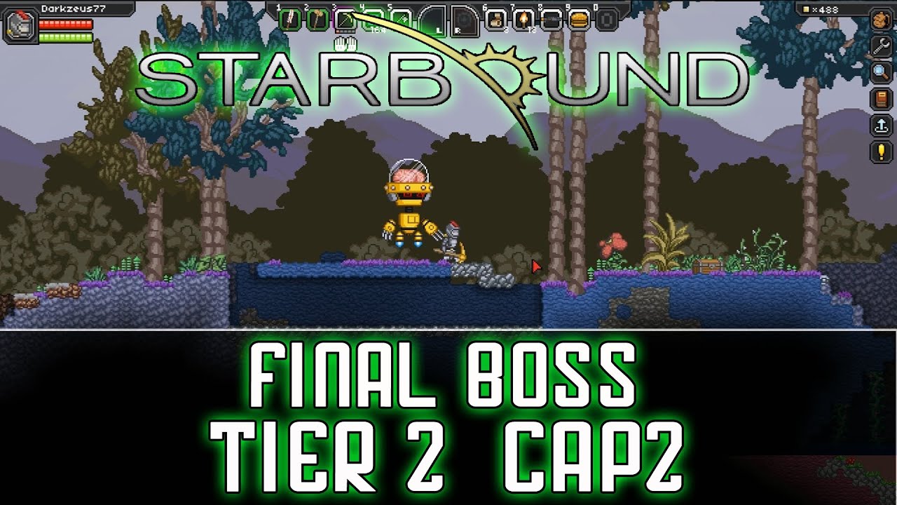 STARBOUND:Final BOSS TIER 2 CAP 2 y Pasando al TIER 3-Serie guia en ...