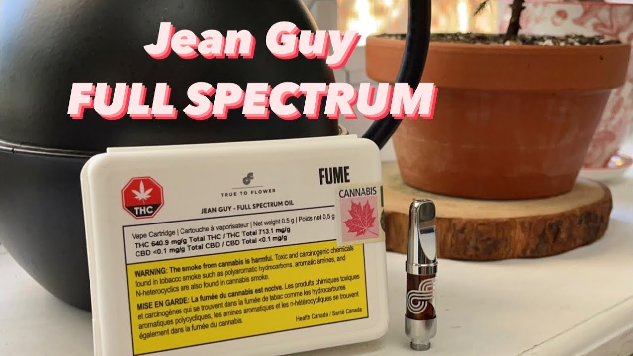 Full Spectrum Cannabis Oil: Fume Jean Guy Review - YouTube