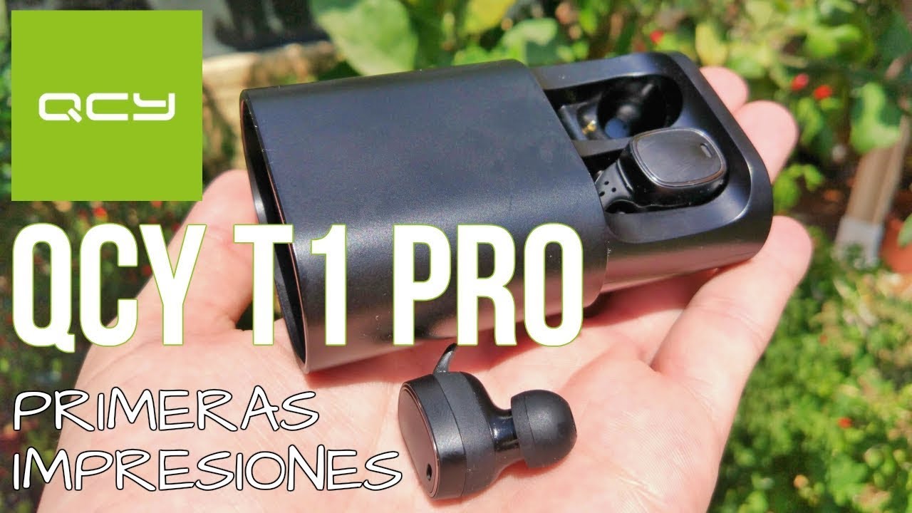 QCY T1 Pro Auriculares inalámbricos primeras impresiones - YouTube