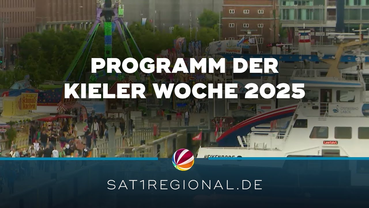 Kieler Woche 2025: So sieht das Programm aus - YouTube
