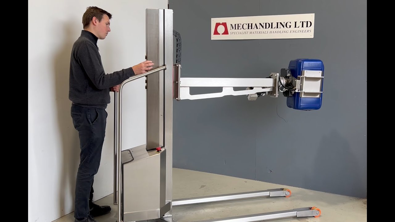 Powered Long-Reach Bottle Turner - YouTube