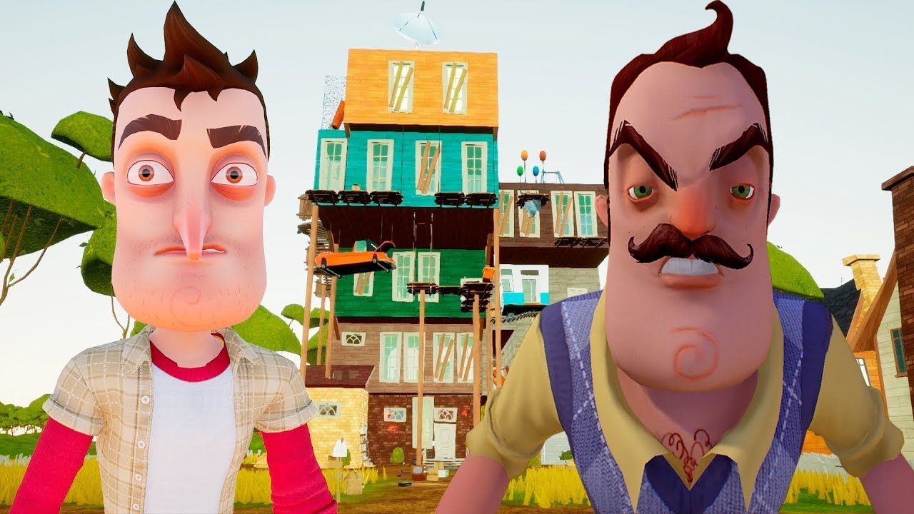 ПРОСТО ОГРОМНЫЙ МОД,ПОМОГИТЕ! Hello Neighbor, Hello creep - YouTube