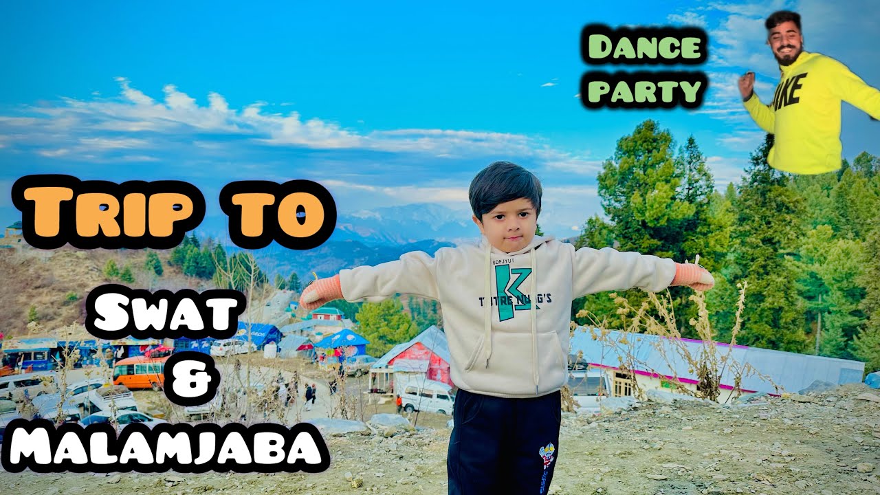 Surprise Trip To Malam Jaba With Boys 🥰 | Dance Party In Bus | Ibrahim ...