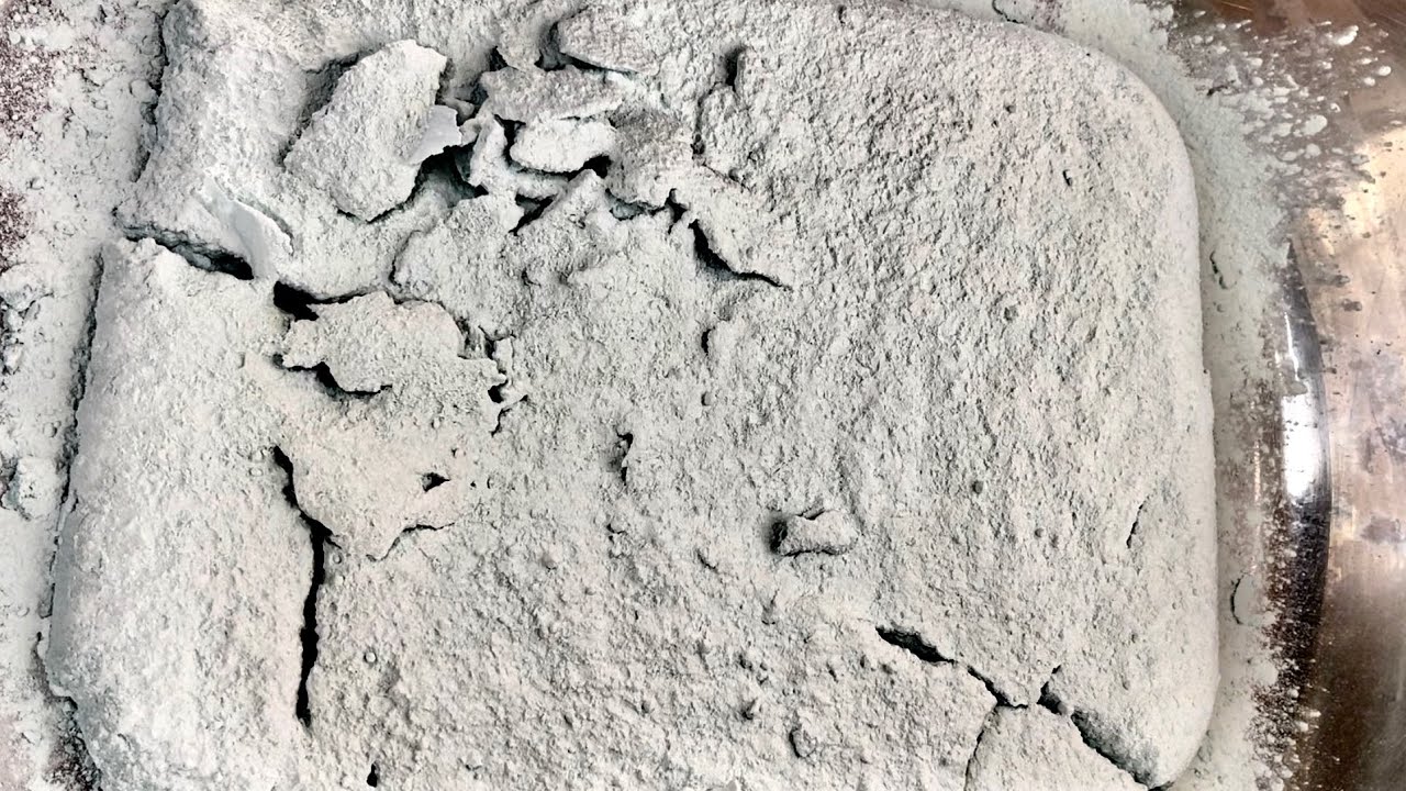 Crushing Big Comet Slab w/ Fresh Comet Powder - YouTube