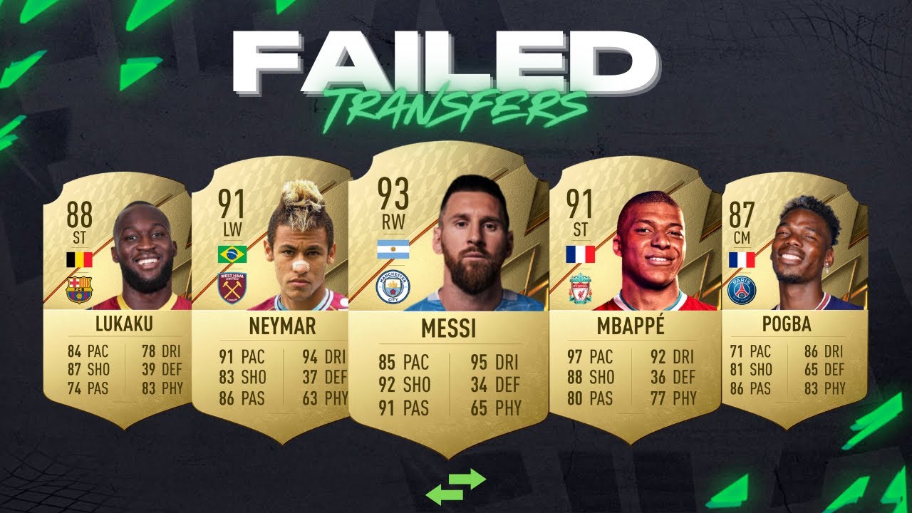Failed Football Transfers - YouTube