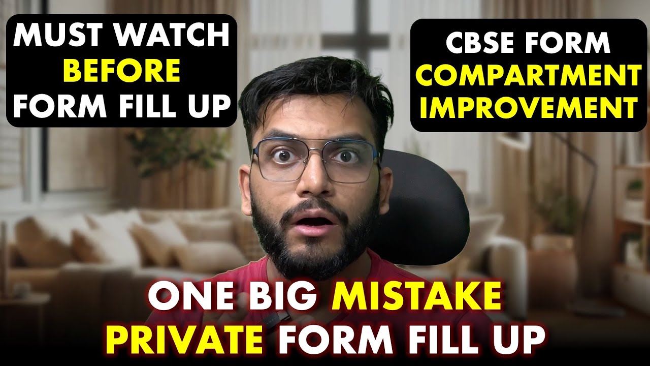 Big Problem 😱 Private Candidate Form Fill Up Mistake By A Student | Watch This Till End | AD ...