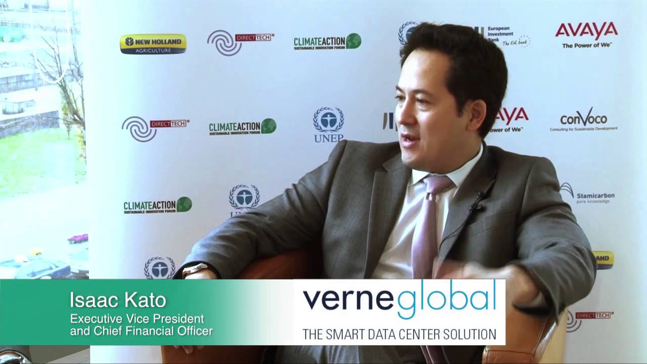 Climate Leader Interview - Isaac Kato - Verne Global - YouTube