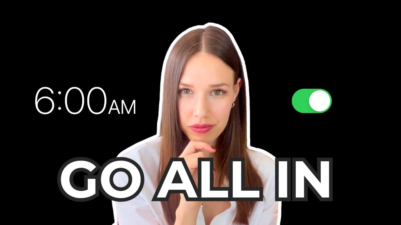 This is your sign to go ALL IN - YouTube