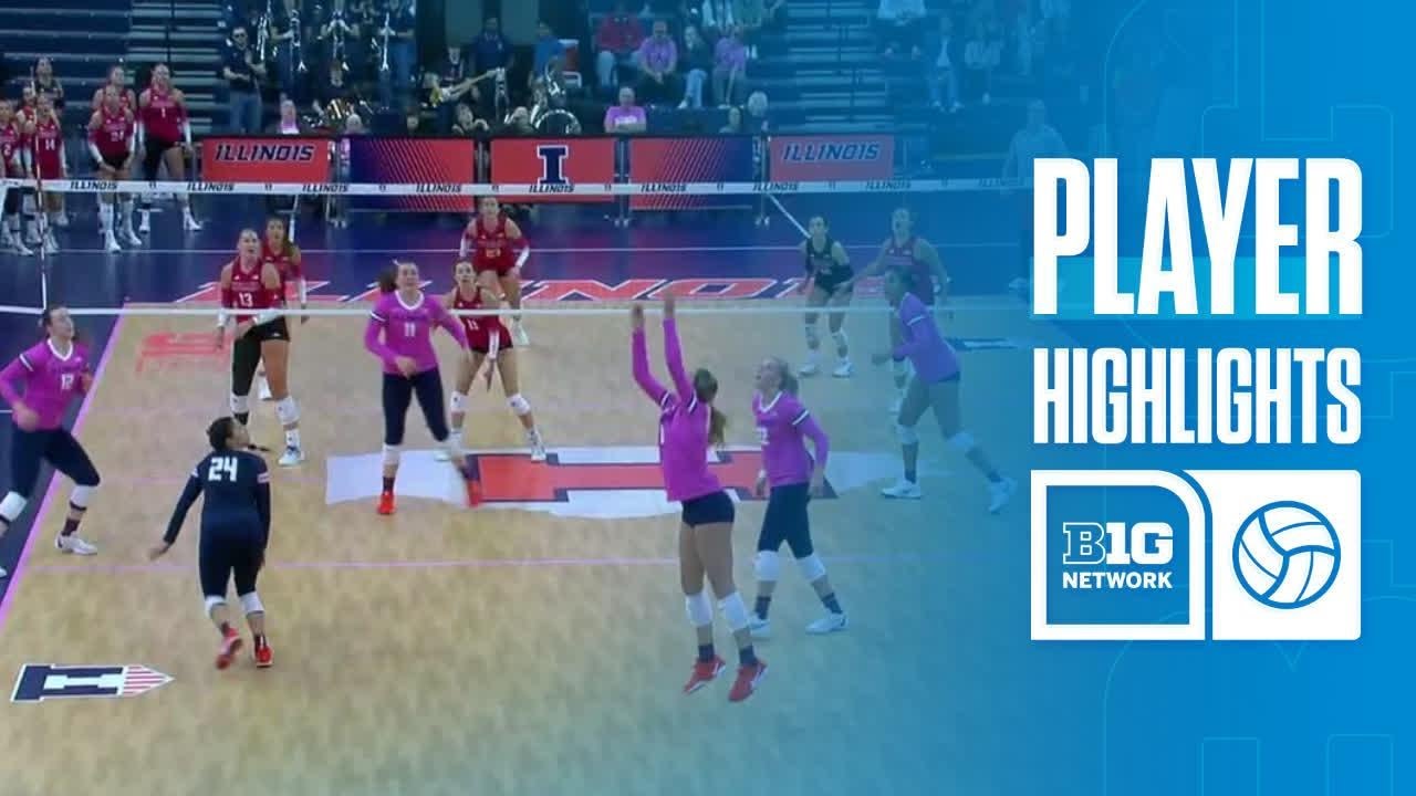 Avry Tatum Highlights vs. Illinois | Indiana Volleyball | 10/16/2024 ...