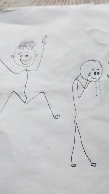 stick man laugh 😂😂#art #drawing #shorts - YouTube