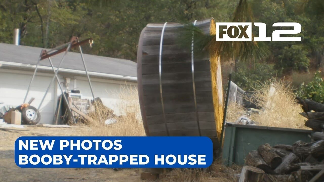 New photos released of booby-trapped house - YouTube
