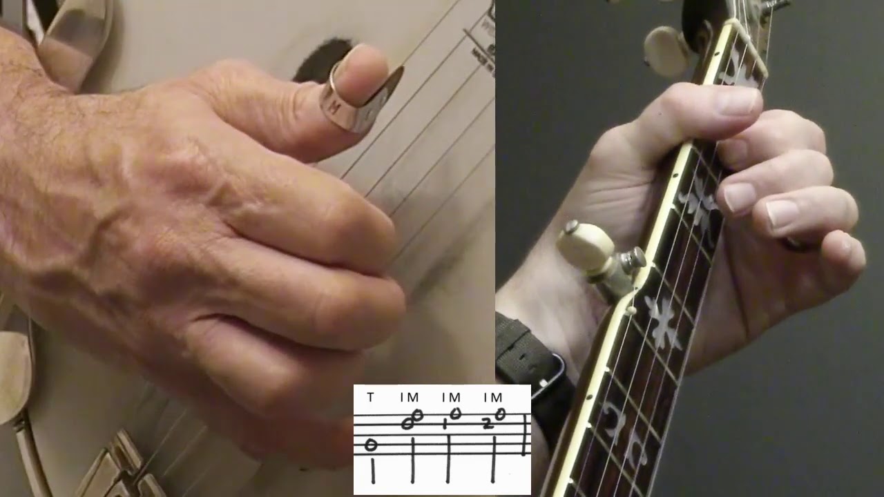 5-String Bluegrass Banjo Instructional Tutorial: Blue Moon of Kentucky ...