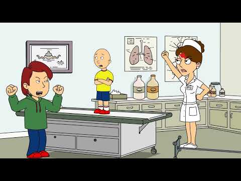Caillou Misbehaves at the Doctor Checkup