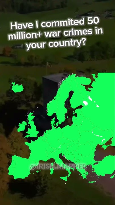 Have i commited 50 million+ war crimes in your country? #mapping # ...