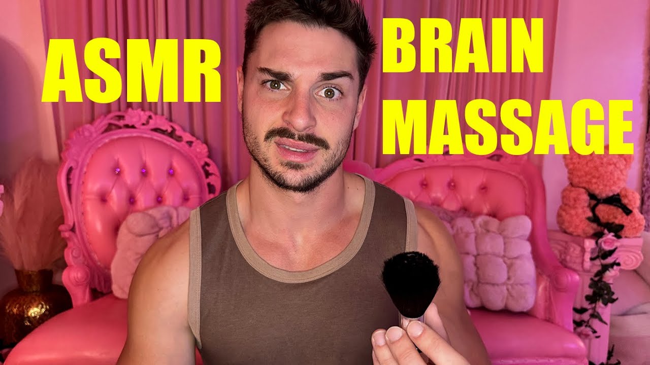 Fluff, Scratch, and Whisper 🧠💥Muscle Bro Brad ASMR Brain Massage - YouTube