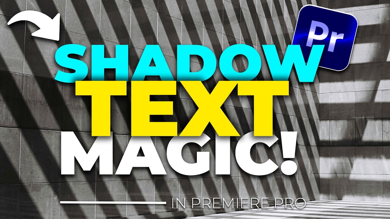 Shadow Text Effect in Premiere Pro – Easy Step-by-Step Tutorial for ...